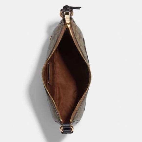 Coach | Bags | Coach Ellie File Bag In Signature Canvas With Disco ...